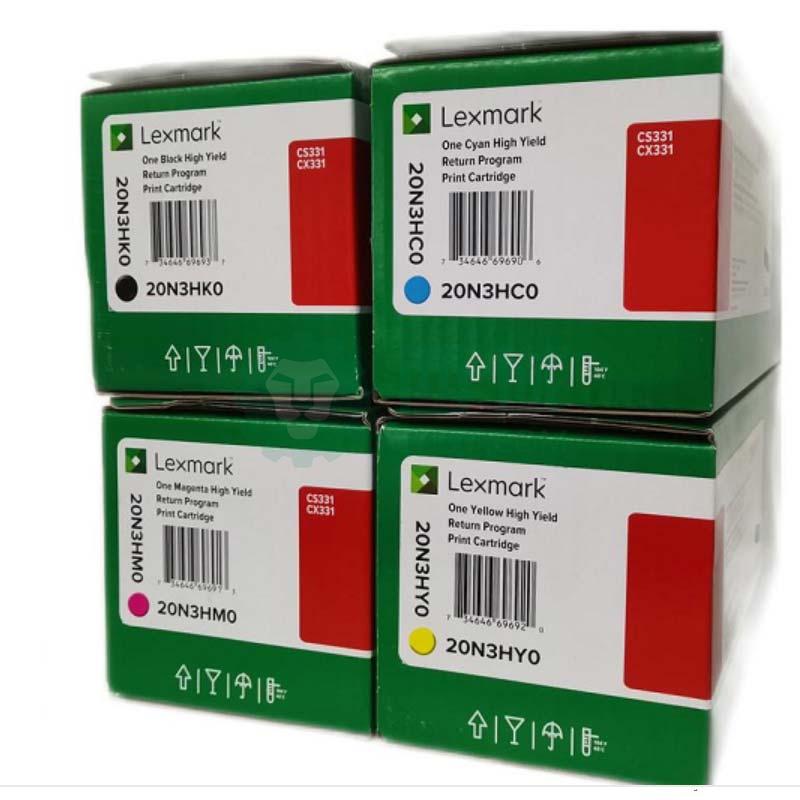 利盟(Lexmark) 碳粉盒,20N30M0 红色 1500页 适用CX331adwe/CS331dw 单位：个【多少钱 规格参数 图片 ...