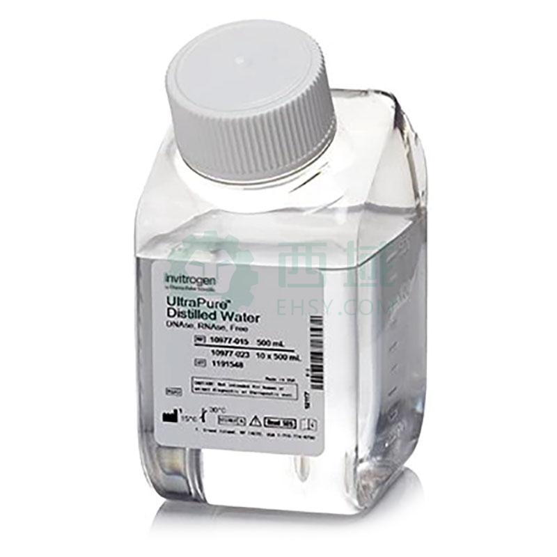 Invitrogen GeneArt UltraPure™ 无 DNase/RNase 蒸馏水，10977015 ，500ml 售卖规格：1瓶 ...