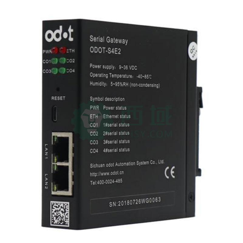 四川零点自动化 以太网协议转换器，RS485转TCP以太网协议转换器4串口，ODOT-S4E2【多少钱 规格参数 图片 采购】-西域