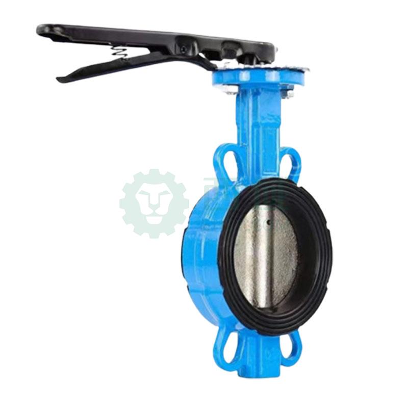 加能 手柄蝶阀，D71F-16Q,DN125, 对夹式接口,球墨铸铁阀体,聚四氟乙烯PTFE阀座,普通轴,球墨阀板,温度＜80℃ 售卖规格：1台【多少钱 规格参数 图片 采购】-西域