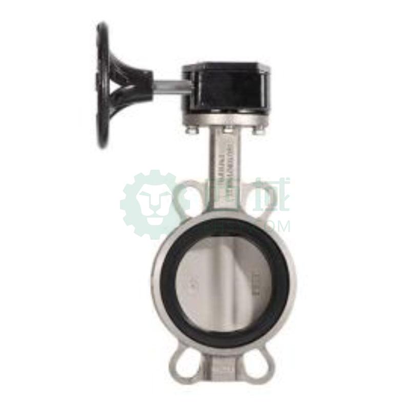 加能 涡轮蝶阀，D371X-10P DN100 对夹式接口304不锈钢阀体乙丙阀座416轴304阀板适用温度＜80℃ 售卖规格：1台【多少钱 规格参数 图片 采购】-西域