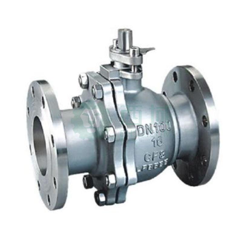 加能 CF8直通型浮动球阀，Q41F-10P DN32，法兰连接，公称压力PN10，适用温度-20~120℃【多少钱 规格参数 图片 采购】-西域