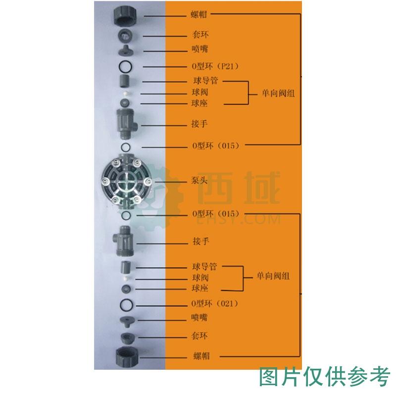 NIKKISO 加药泵-PVC泵头（含膜片），BX-30-PCF-H338【多少钱 规格参数 图片 采购】-西域