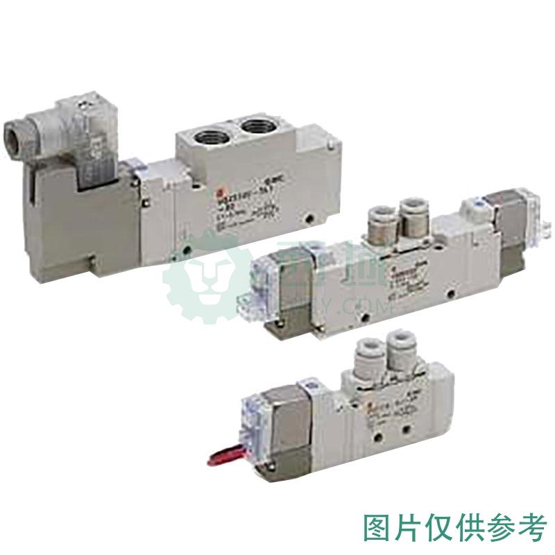 SMC 5通先导式电磁阀，VQZ3321-3L1-02 VQZ系列，直接配管型，插头引线组件，单体 售卖规格：1个【多少钱 规格参数 图片 采购】-西域