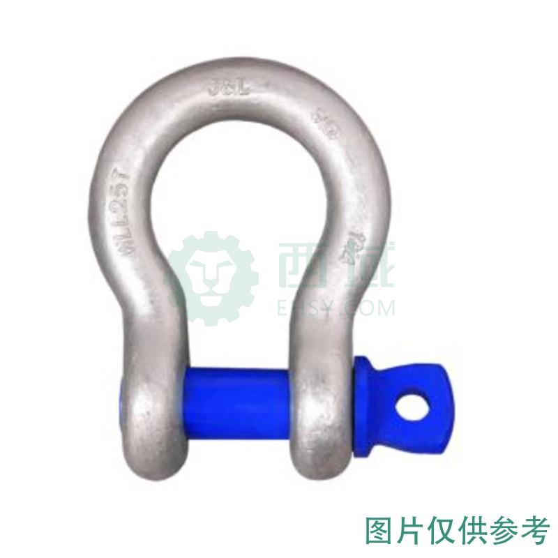 巨力 弓形镀锌卸扣SWL，1T 20个【多少钱 规格参数 图片 采购】-西域