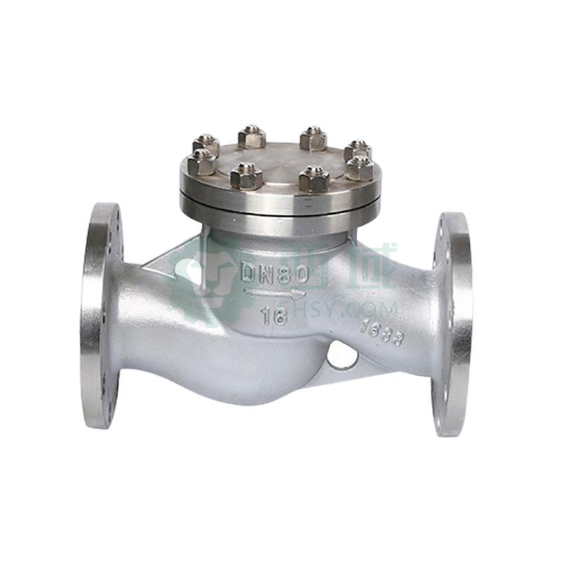 百普阀门 316不锈钢升降式止回阀法兰单向逆止阀，H41W-16R,DN150,法兰连接 售卖规格：1台【多少钱 规格参数 图片 采购】-西域