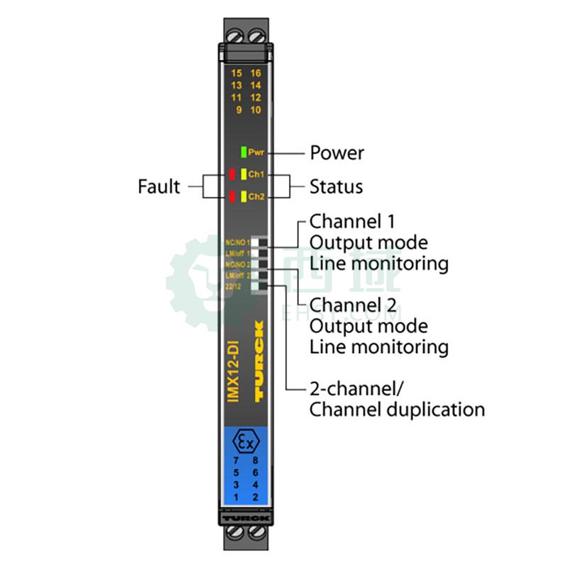 图尔克/TURCK 流量计隔离光栅，IMX12-DI01-2S-2T-0/24VDC 售卖规格：1个【多少钱 规格参数 图片 采购】-西域