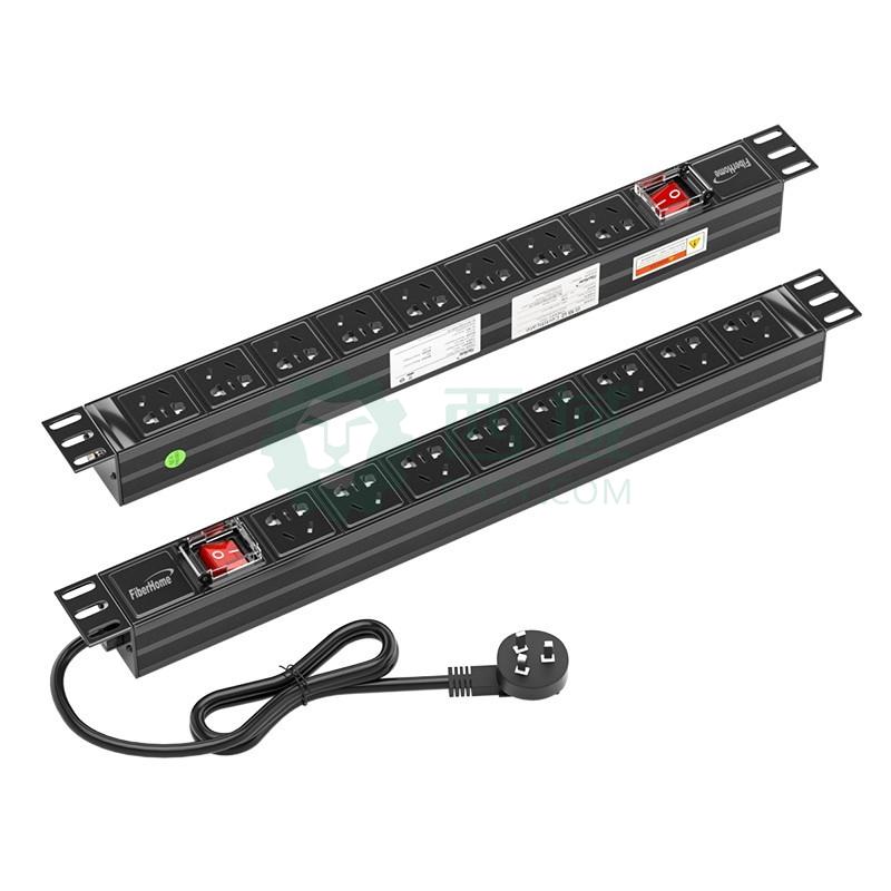 烽火 普配8位10A大功率工程机房机柜专用PDU插座，普配8位10APDU【多少钱 规格参数 图片 采购】-西域