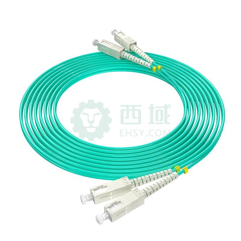 FiberHome 电信级多模OM3双芯光纤跳线，电信级多模OM3双芯光纤SC-SC-15M 售卖规格：1条【多少钱 规格参数 图片 采购】-西域