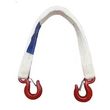 多来劲 双钩扁平吊带吊具 额载5T 4M 配眼型带舌吊钩【多少钱 规格参数 图片 采购】-西域