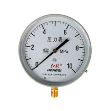 红旗 氮气压力表，YN2-60 2.5mpa，表面60mm 螺纹M14*1.5 精度等级2.5级【多少钱 规格参数 图片 采购】-西域