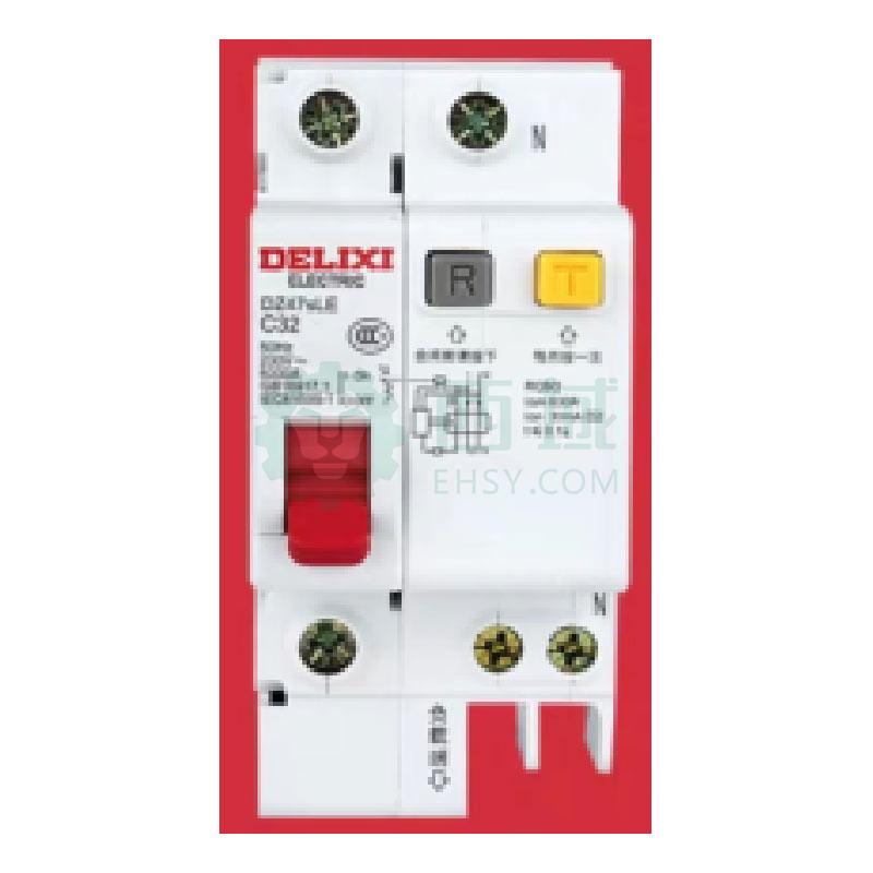德力西 漏电保护器,规格：DZ47SLE 1P+N D40【多少钱 规格参数 图片 采购】-西域