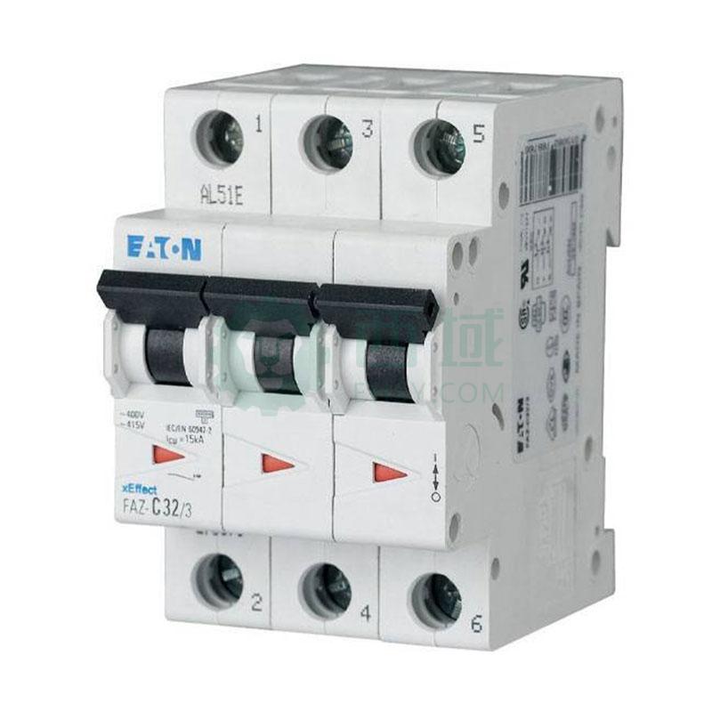 伊顿穆勒 xPole微型断路器PL9，40A，3P，C，6kA，PL9-C40/3【多少钱 规格参数 图片 采购】-西域