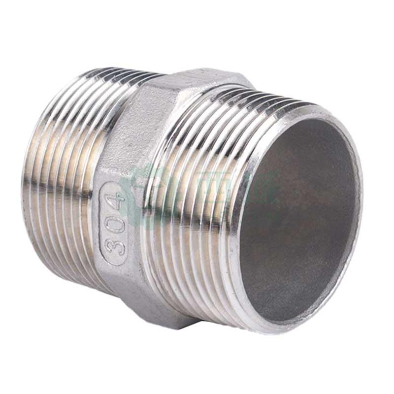 锐阁 304不锈钢六角外丝，1"，DN25，BSPT(ZG)螺纹 售卖规格：1只【多少钱 规格参数 图片 采购】-西域