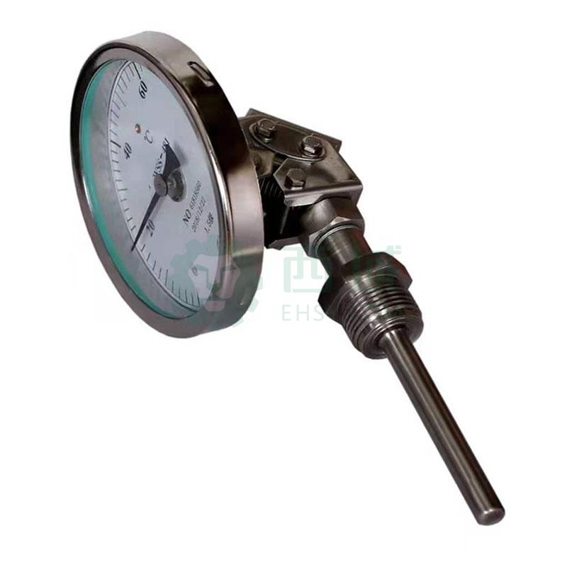 上自仪 万向型双金属温度计，WSS-581 150mm 万向 螺纹M27*2 304 ≤300mm【多少钱 规格参数 图片 采购】-西域