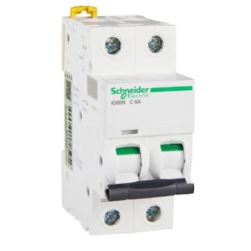 施耐德电气 空气开关， IC65N 2P C6A【多少钱 规格参数 图片 采购】-西域