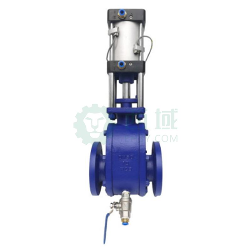 FGO 气动陶瓷双闸板阀，耐磨电厂灰渣排渣卸灰阀出料进料阀，Z644TC-10C，DN50【多少钱 规格参数 图片 采购】-西域
