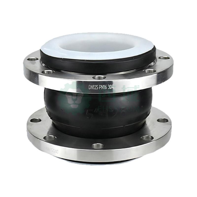 百普阀门 衬氟可曲挠橡胶软接头(304不锈钢法兰避震喉软连接),PN25-DN250,法兰连接【多少钱 规格参数 图片 采购】-西域