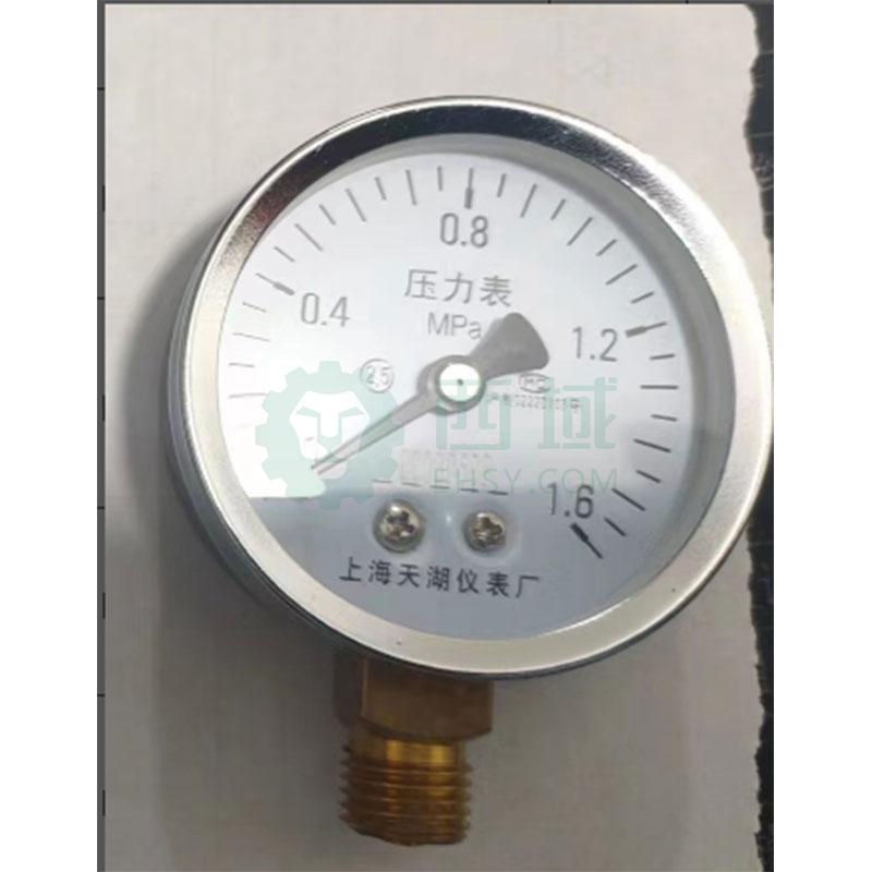 蒙川 压力表,Y60 0-1.6MPA 螺纹M14*1.5【多少钱 规格参数 图片 采购】-西域