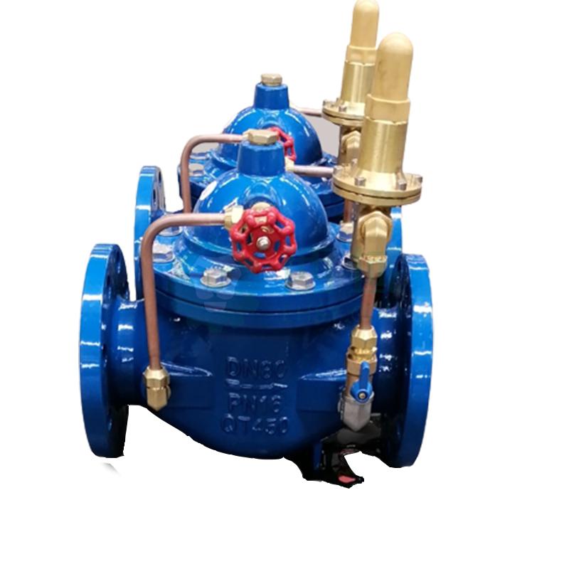加能 QT450先导式减压阀，200X-16Q DN200 法兰连接球墨铸铁阀体适用温度＜70℃ 售卖规格：1台【多少钱 规格参数 图片 采购】-西域