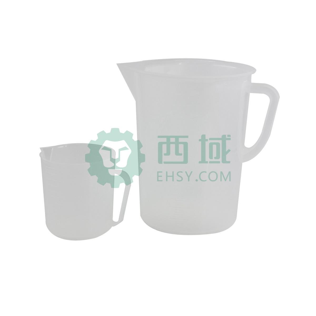 芯硅谷 PP量杯，G2647-5L-1EA 5000ml，带手柄和倾倒口 售卖规格：1个【多少钱 规格参数 图片 采购】-西域