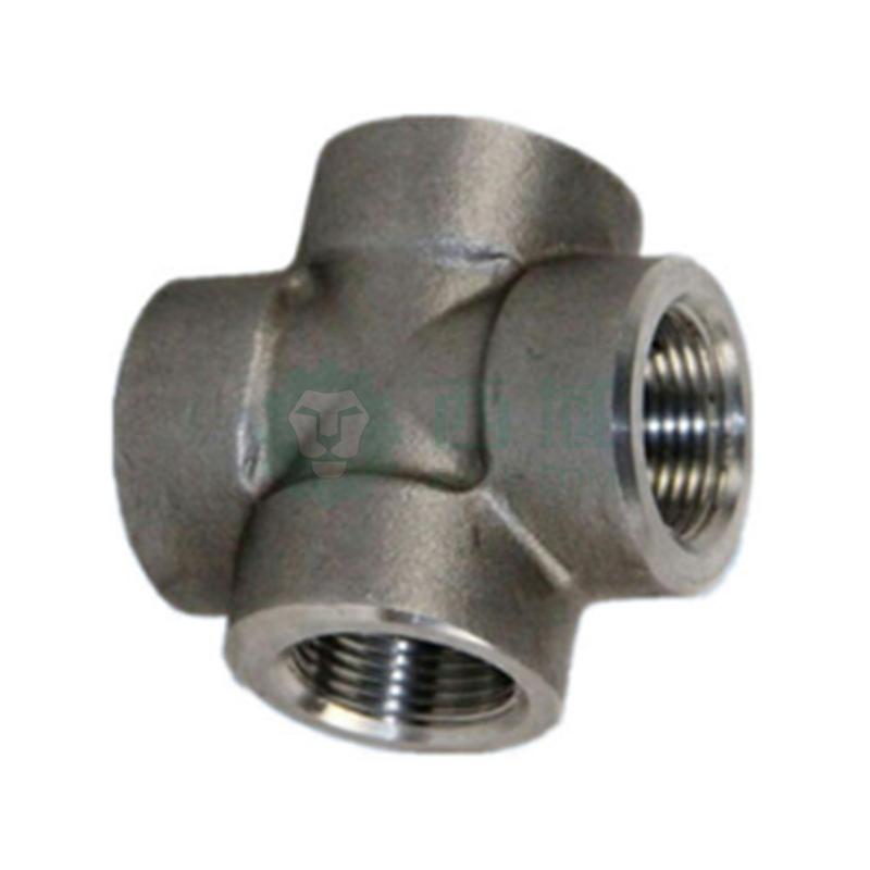 锐阁 碳钢A105高压内丝四通，1"BSPT-2000LB，DN25×DN25 售卖规格：1个【多少钱 规格参数 图片 采购】-西域