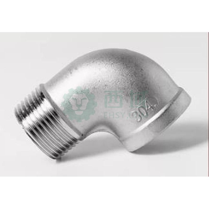 谦华智科90度弯头, DN25内外螺纹304不锈钢5个/包【多少钱 规格参数 图片 采购】-西域