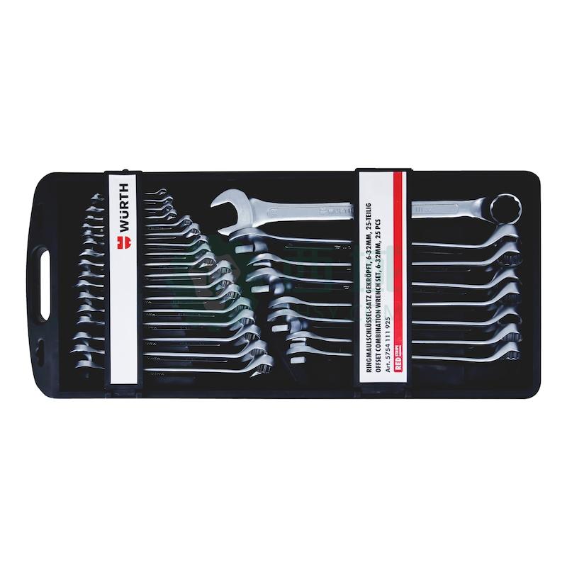 伍尔特/WURTH 开口梅花组合扳手组套-(WS6-32)-25件，5754111925 售卖规格：1把【多少钱 规格参数 图片 采购】-西域