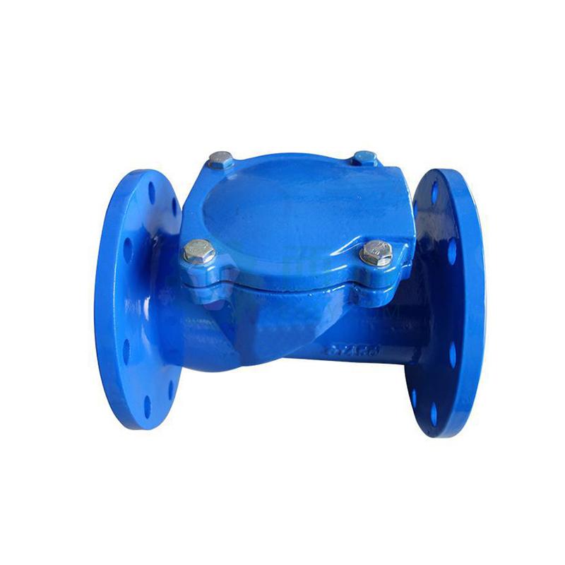 百普 球墨铸铁法兰橡胶瓣止回阀，HC44X-16Q-DN250 售卖规格：1台【多少钱 规格参数 图片 采购】-西域