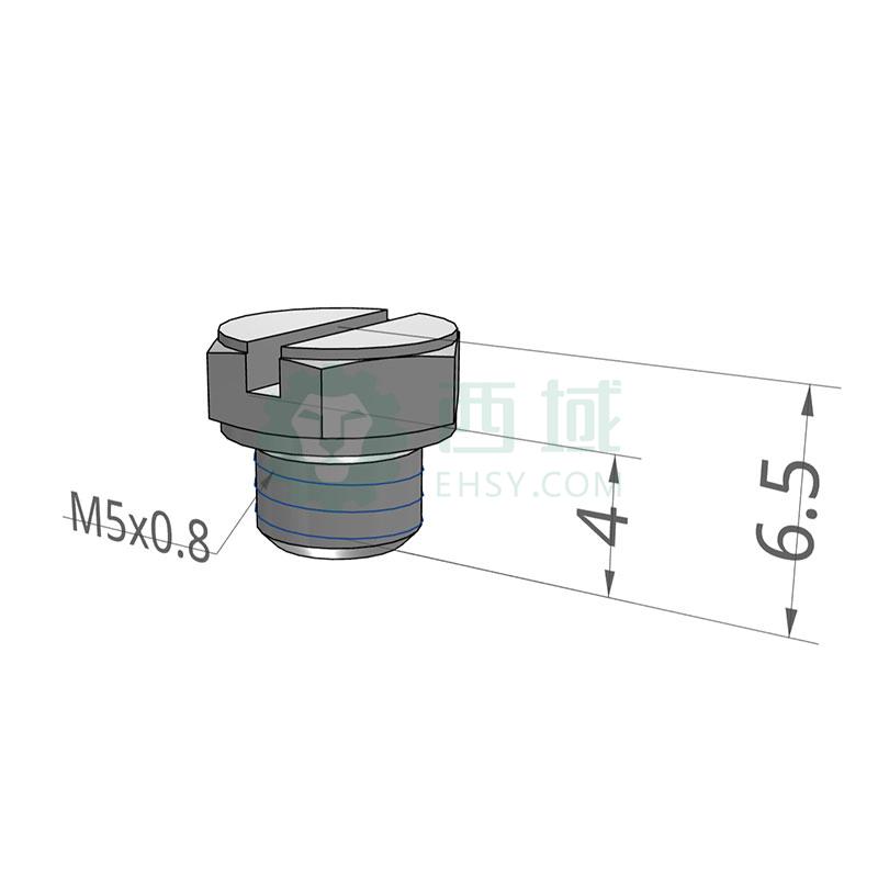 SMC SUS316螺塞，MS-5P 售卖规格：1个【多少钱 规格参数 图片 采购】-西域
