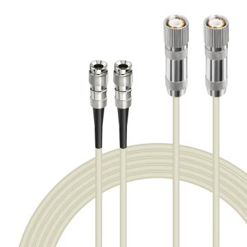 海乐 2M跳线L9-CC4，2M-2L9C4-2M 两兆E1接头成品跳线 syv-75-2-1同轴电缆DDF转接跳线 2芯 售卖规格：2米/条【多少钱 规格参数 图片 采购】-西域