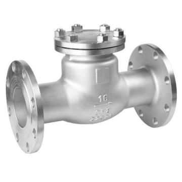 谦华智科 不锈钢旋启卧式法兰单向止回阀门，316轻型-H44W-16R-DN40:通径1.5寸,耐压PN16 售卖规格：1个【多少钱 规格参数 图片 采购】-西域