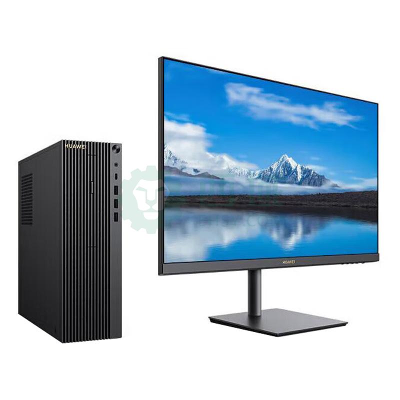 华为/HUAWEI 信创台式机套机，W585x-A081/麒麟9000C/16GB/512GB/1T/集显/ 23.8英寸/麒麟试用版/三年上门 售卖规格：1台【多少钱 规格参数 图片 采购】-西域