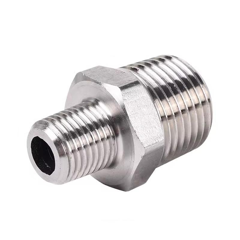 VRK 304不锈钢六角外丝接头，ZG1/2-1寸(外丝变径） 售卖规格：1个【多少钱 规格参数 图片 采购】-西域