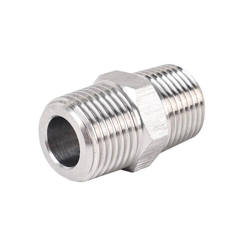 VRK 304不锈钢六角外丝接头，ZG1寸 售卖规格：1个【多少钱 规格参数 图片 采购】-西域