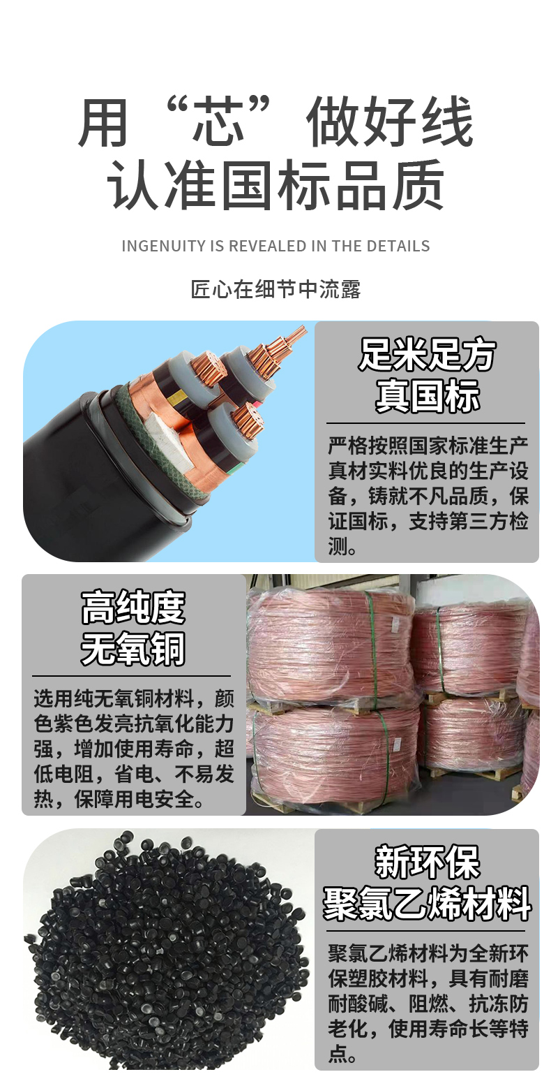 世腾 26/35 kV铜芯交联聚乙烯绝缘钢带铠装低烟无卤聚烯烃护套阻燃电力电缆，WDZ-YJY23-26/35 kV-3*150 售卖规格：1米【多少钱 规格参数 图片 采购】-西域