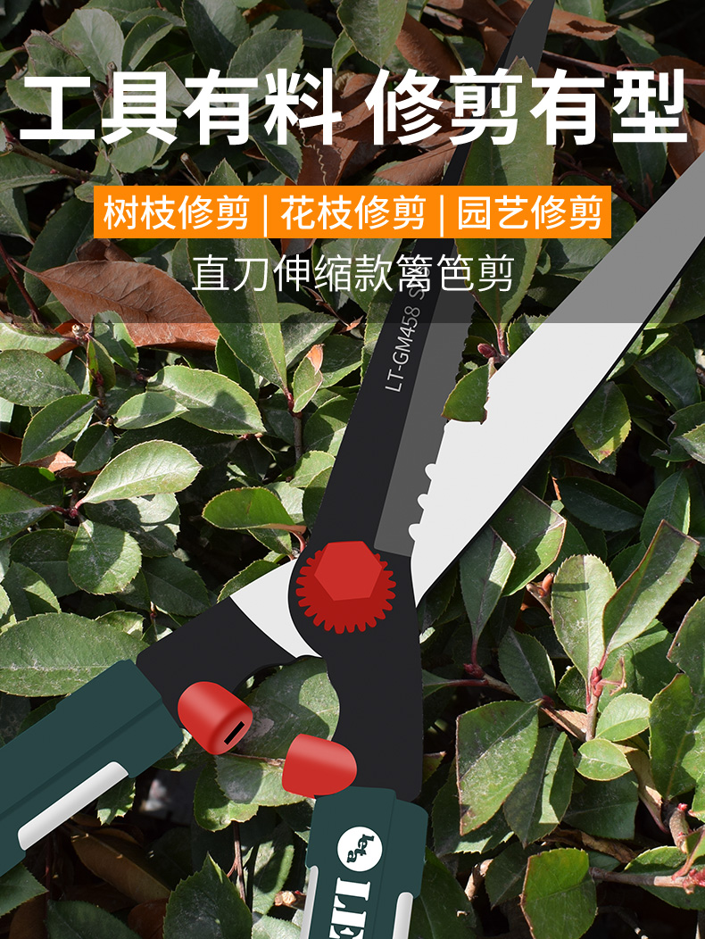 勒塔 伸缩款修枝剪，LT-GM458 855mm 售卖规格：1把【多少钱 规格参数 图片 采购】-西域