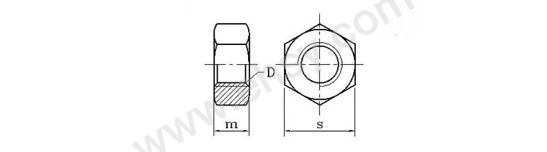 GB6170六角厚螺母，M33-3.5，碳钢8级，蓝白锌，10个/包【多少钱 规格参数 图片 采购】-西域